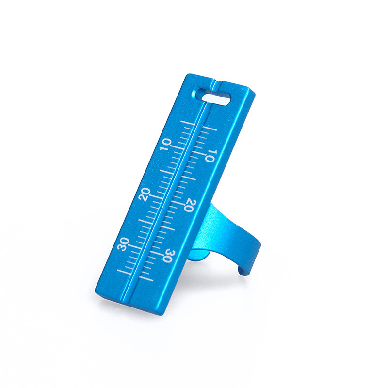 Colored Stainless Steel Dental Endodontic Root Canal Measure Scale