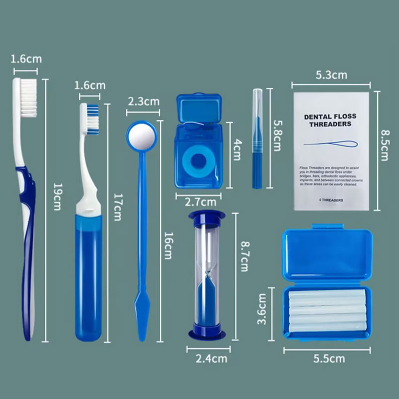 Dental Orthodontic Kits portable Dental Floss Retraction Line Mirror ...