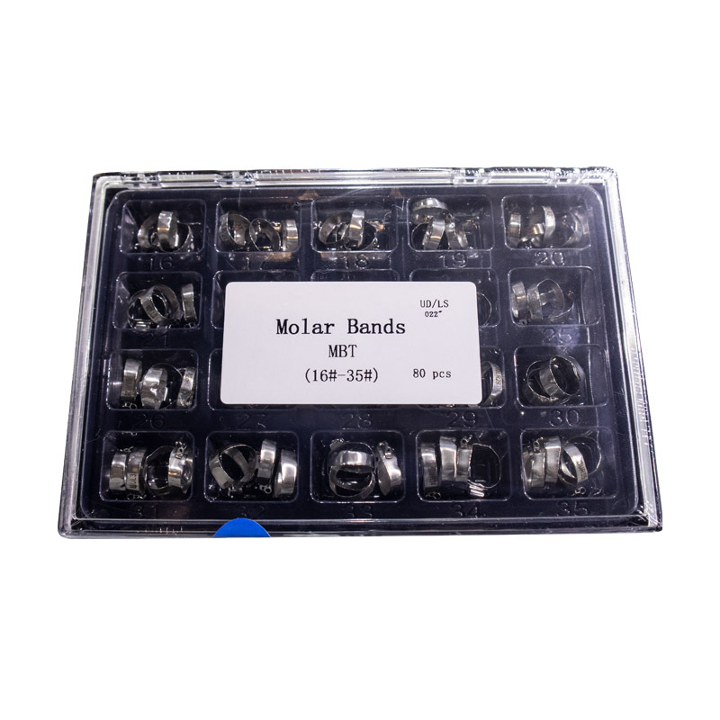 Dental Orthodontic Molar Band 80pcs/box Dental Molar Band Roth/MBT ...