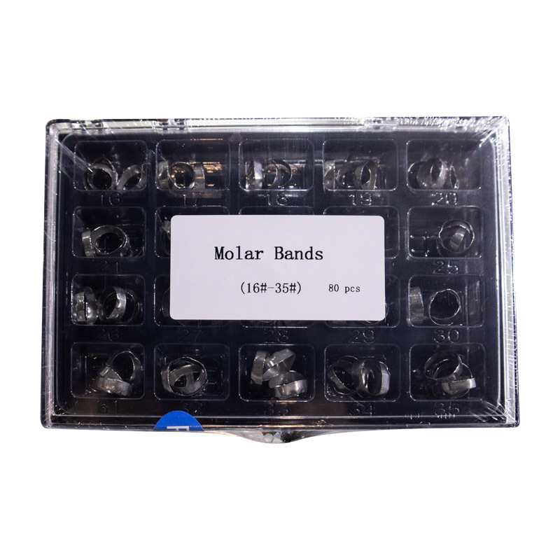Dental Orthodontic Molar Band 80pcs/box Dental Molar Band Roth/MBT ...