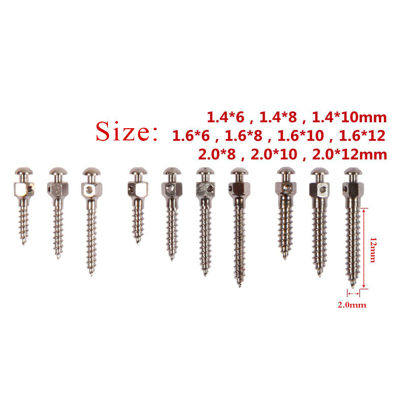 Titanium machining Orthodontic Micro Dental implant Screw Dental ...
