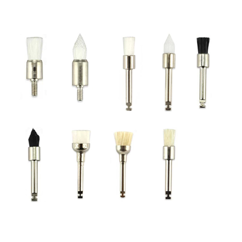 Dental polishing brush polishing cup polishing brush cup pointed flat ...