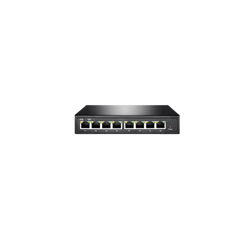 Elink 8 Port PoE switch desktop gigabit web managed PoE switch 113W