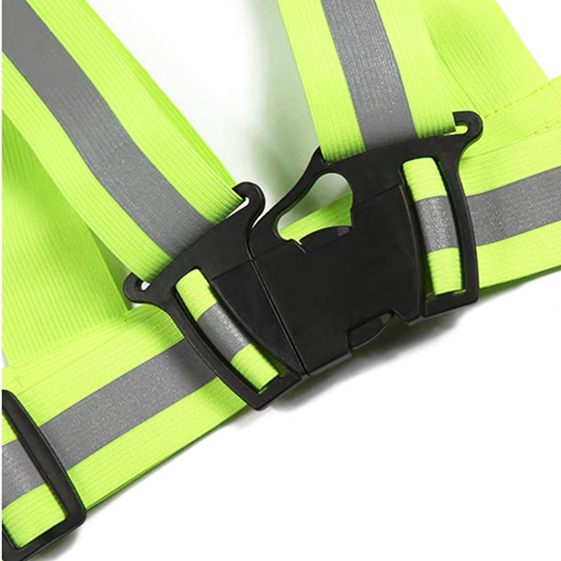 Reflective Safety Belt - Adjustable Lightweight Hi Vis Elastic Straps ...