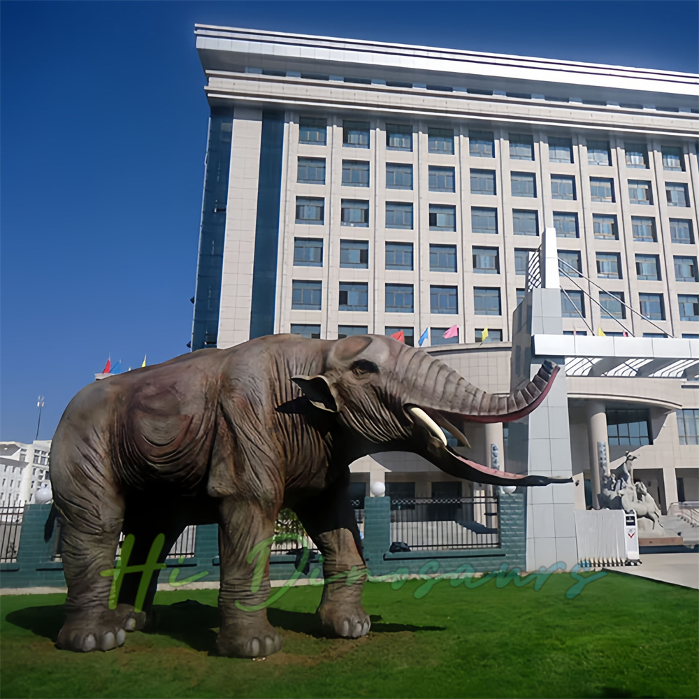 Prehistoric Animals Animatronic Platybelodon For Sale | Hi Dinosaurs