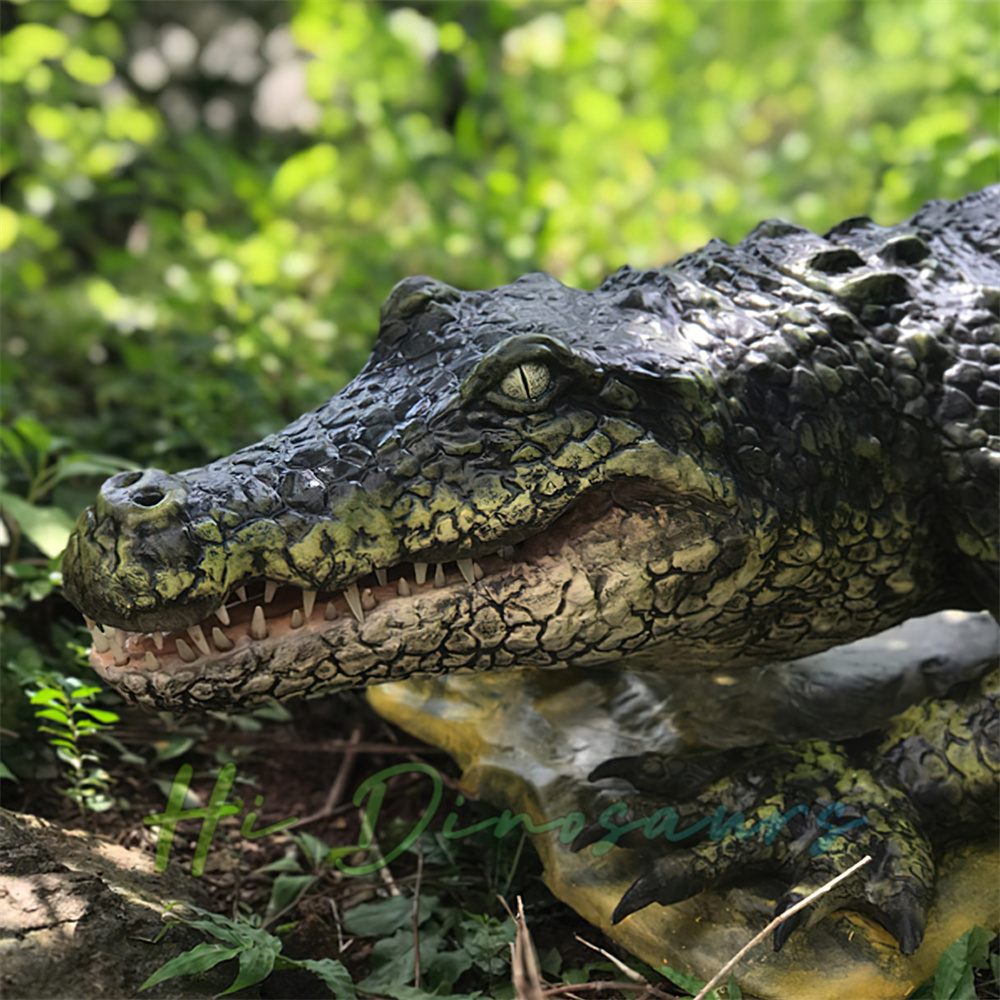 Realistic Animatronic Animal Simulated Crocodile Model | Hi Dinosaurs
