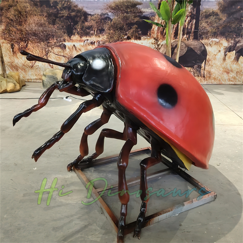 Zoo Park Decoration Giant Animatronic Ladybird for Sale | Hi Dinosaurs