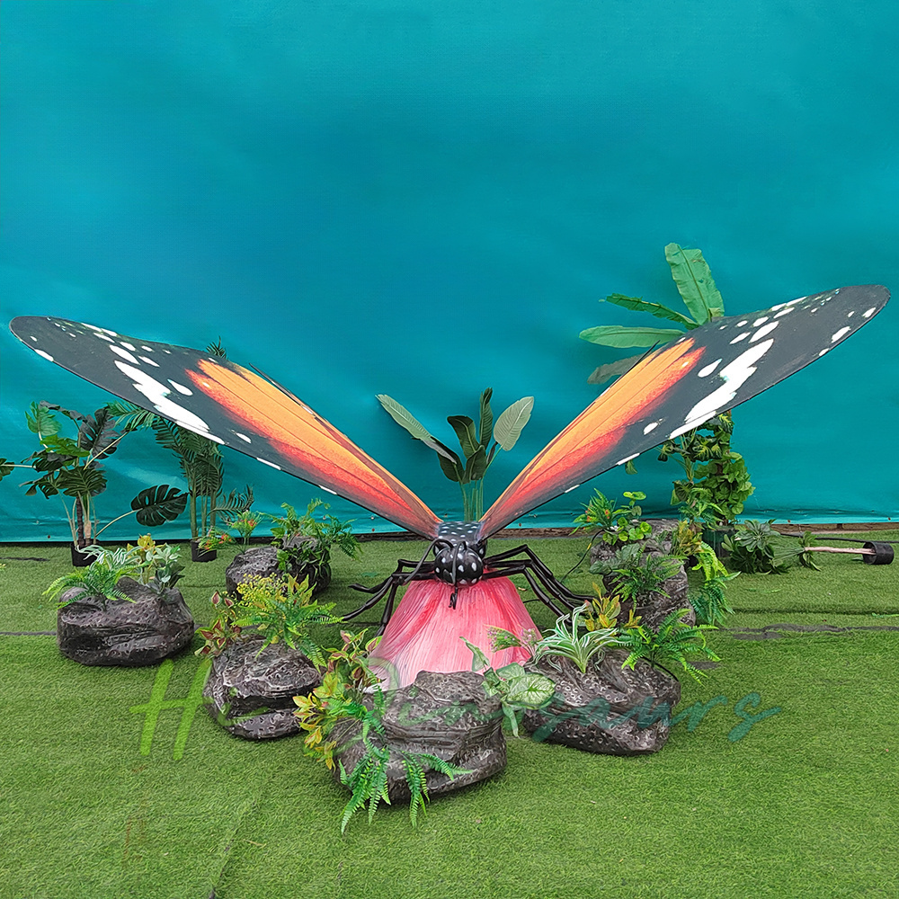 Shopping Mall Decorative Animatronic Insects Butterfly Model | Hi Dinosaurs