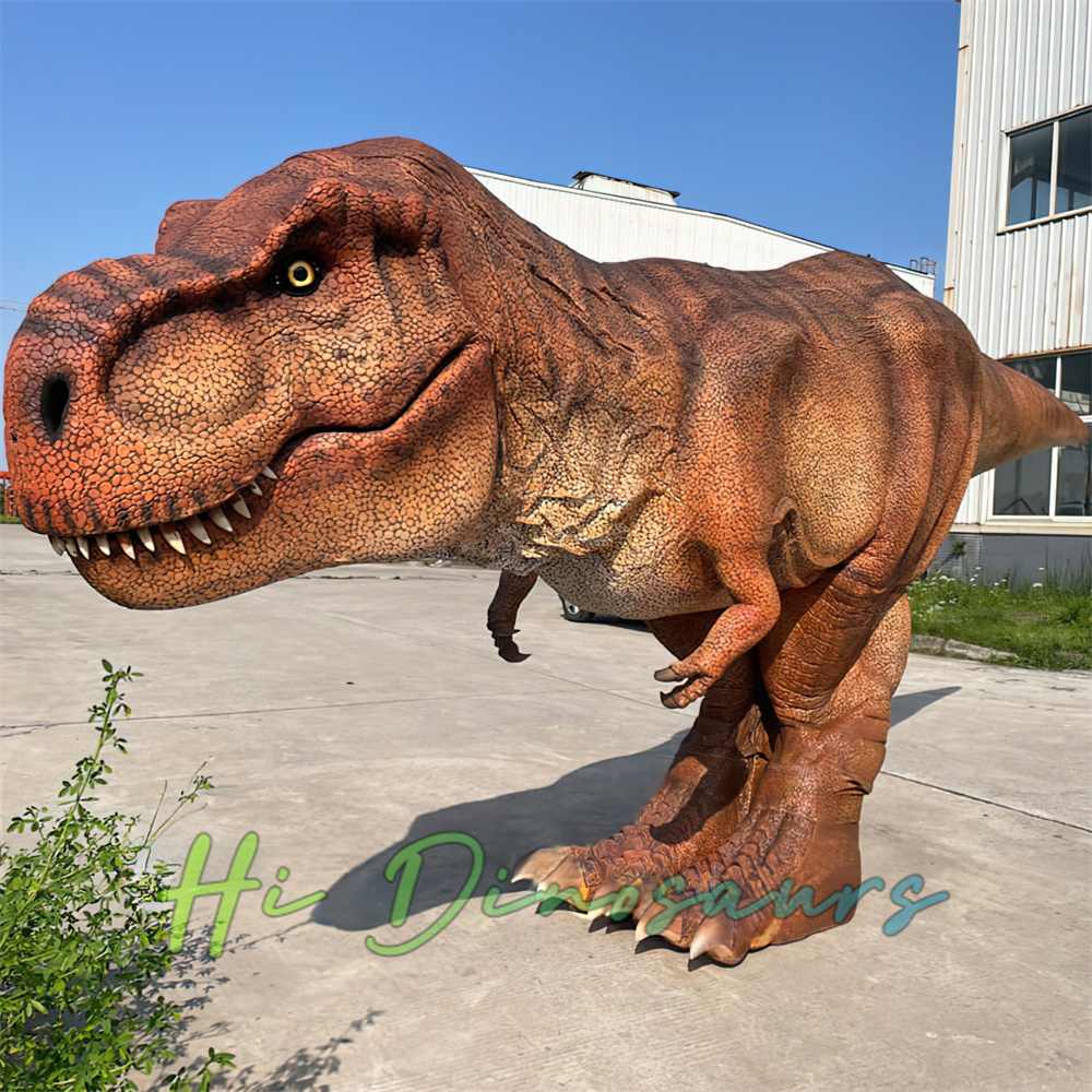 Realistic Hidden Legs T-rex Costume With Stilt | Hi Dinosaurs