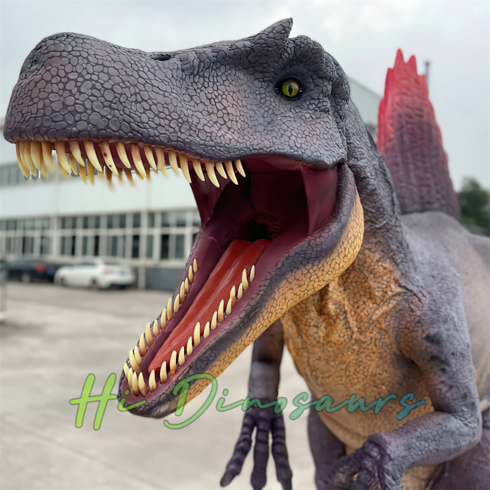 Realistic Hidden Legs Spinosaurus Costume | Hi Dinosaurs