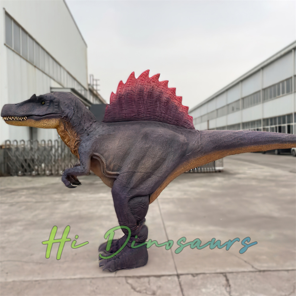 Realistic Hidden Legs Spinosaurus Costume | Hi Dinosaurs