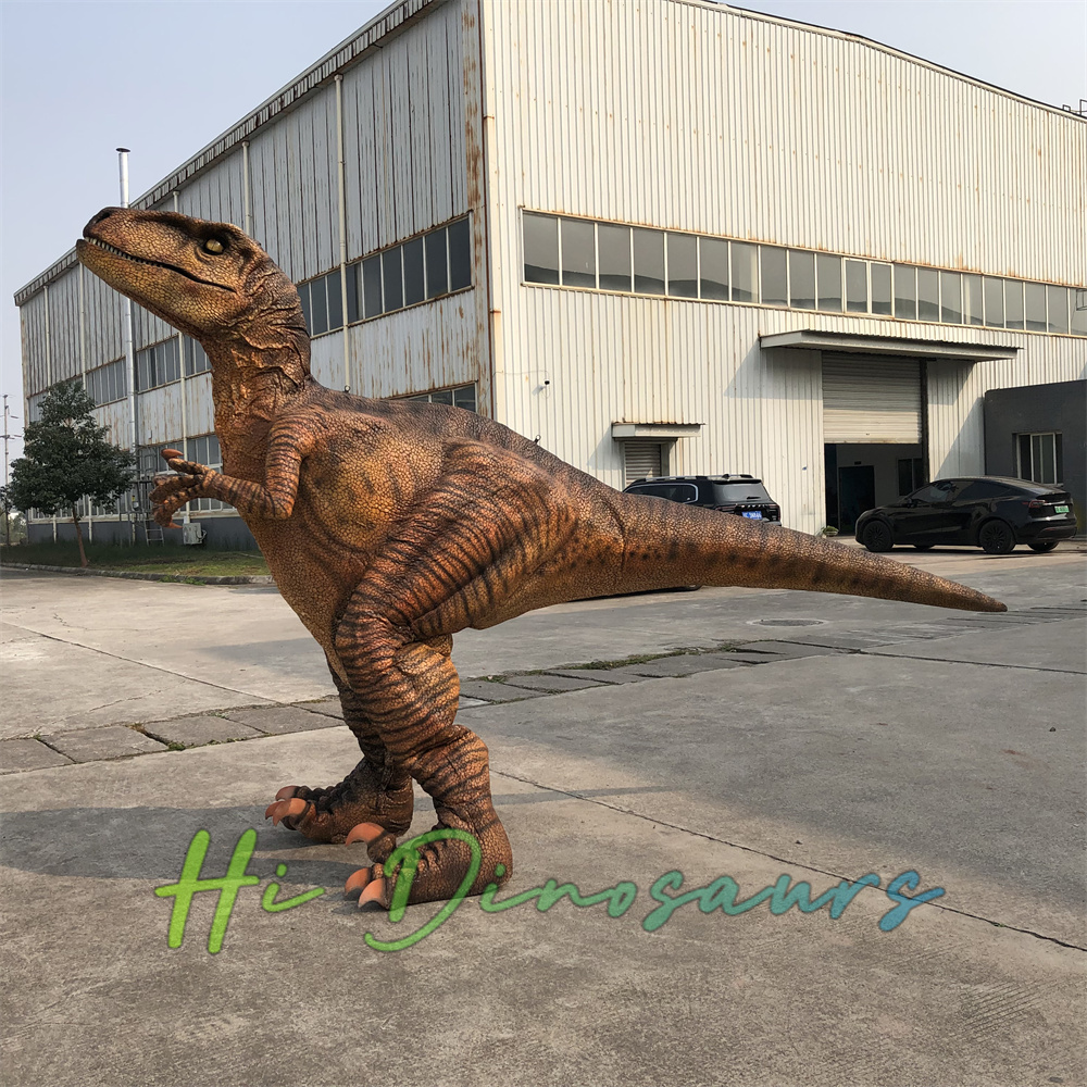 Vivid Velociraptor Realistic Costume | Hi Dinosaurs