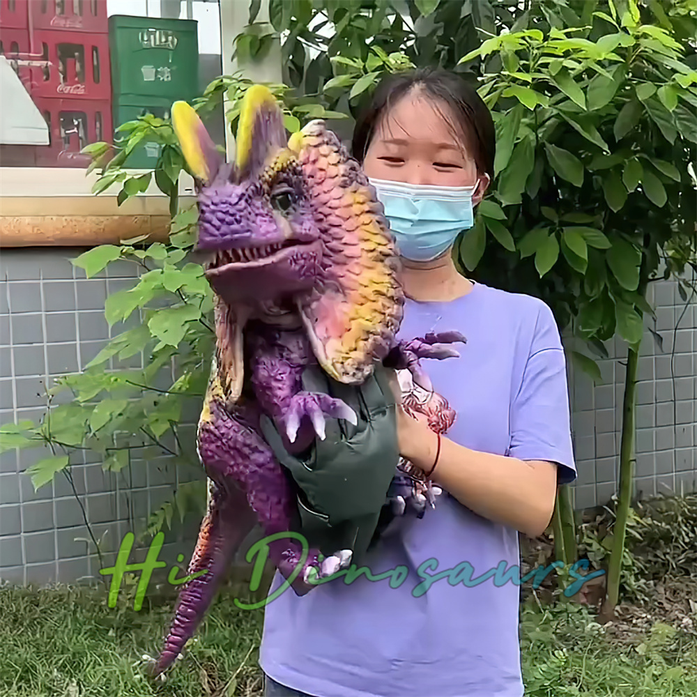 Realistic Little Purple Dilophosaurus Jurassic World | Hi Dinosaurs