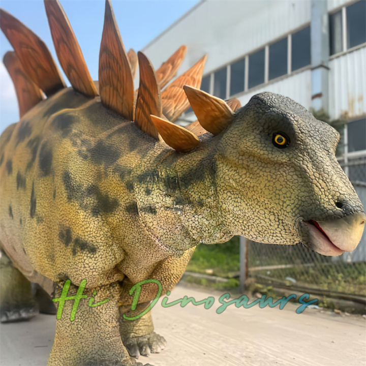 Two-Person Stegosaurus Lifelike Dinosaur Costume | Hi Dinosaurs