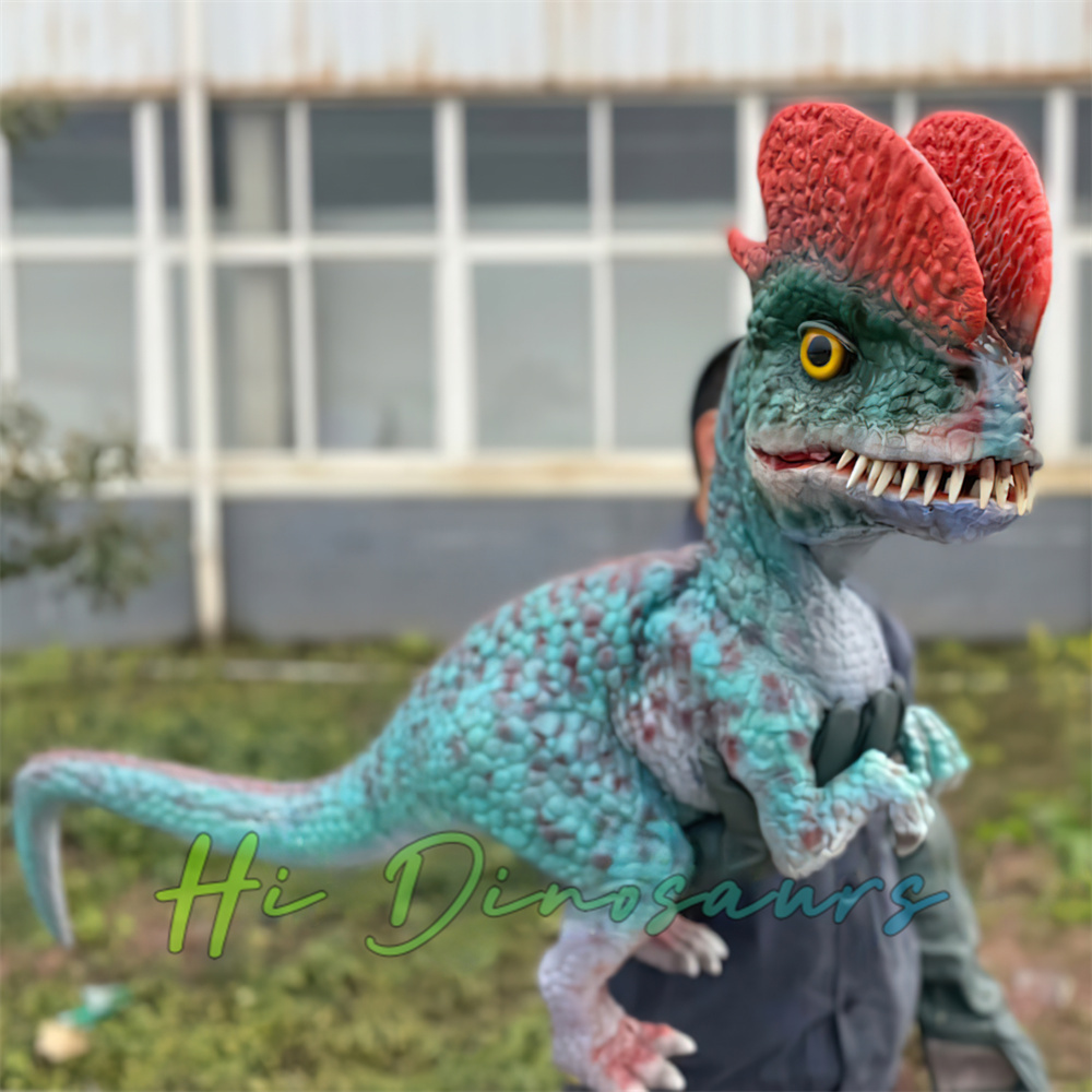 Stunning Dilophosaurus Fake Arm Puppet | Hi Dinosaurs