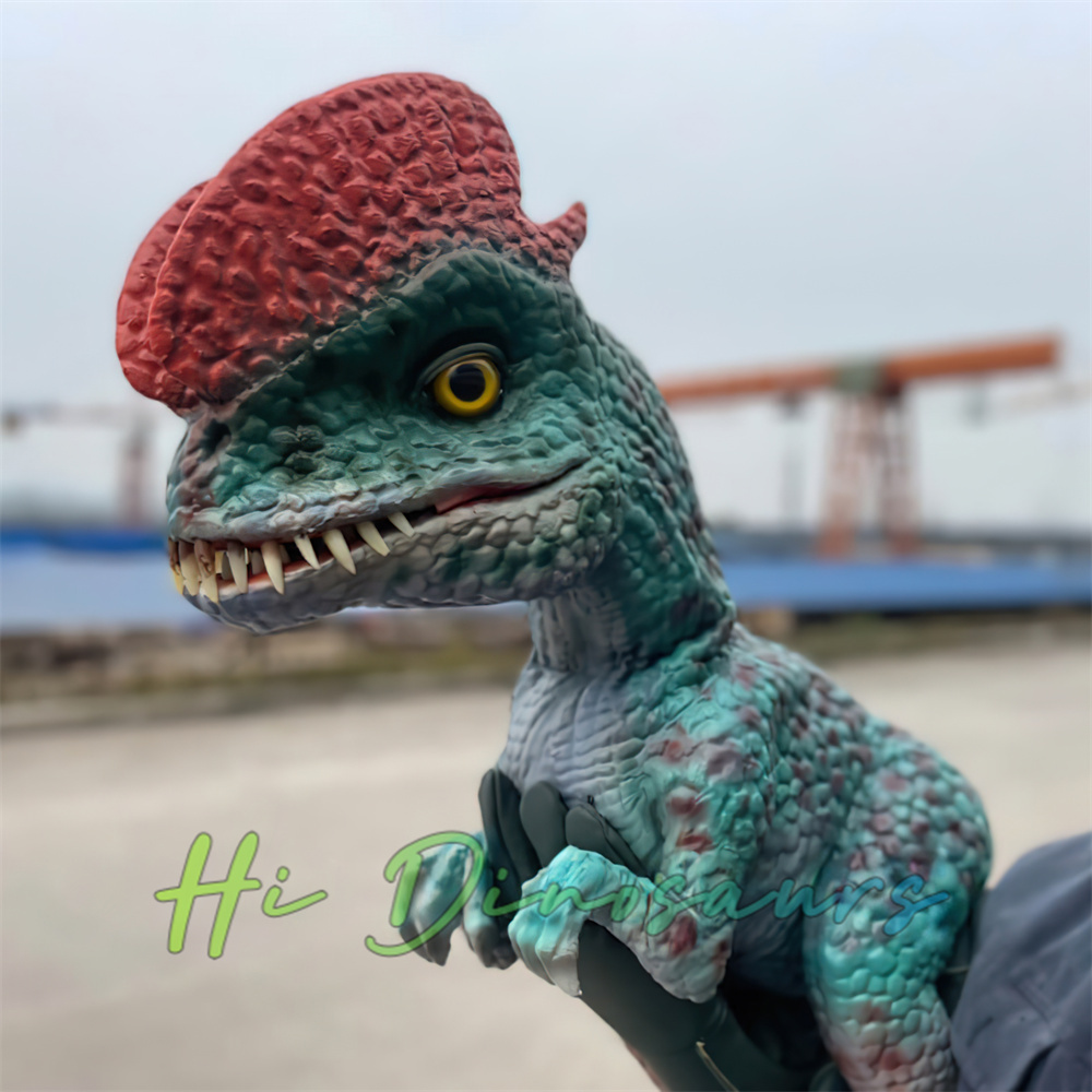 Stunning Dilophosaurus Fake Arm Puppet | Hi Dinosaurs