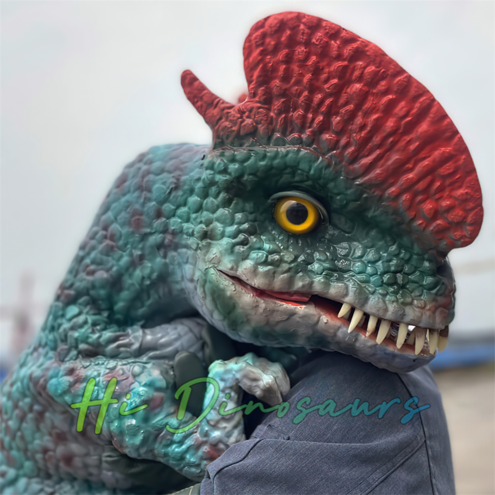 Stunning Dilophosaurus Fake Arm Puppet | Hi Dinosaurs