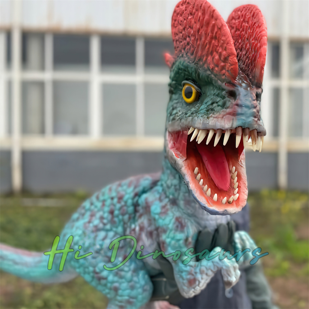 Stunning Dilophosaurus Fake Arm Puppet | Hi Dinosaurs