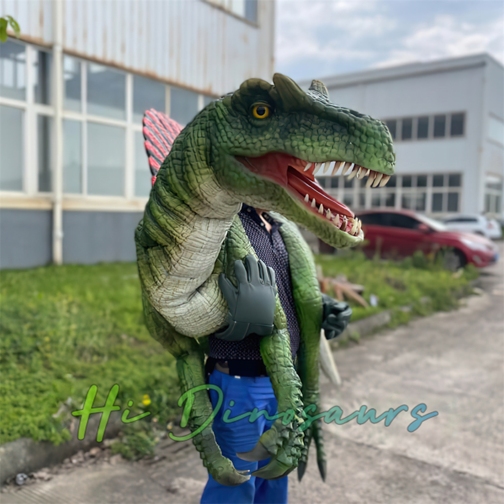 Realistic Shoulder Spinosaurus Puppet For Party | Hi Dinosaurs