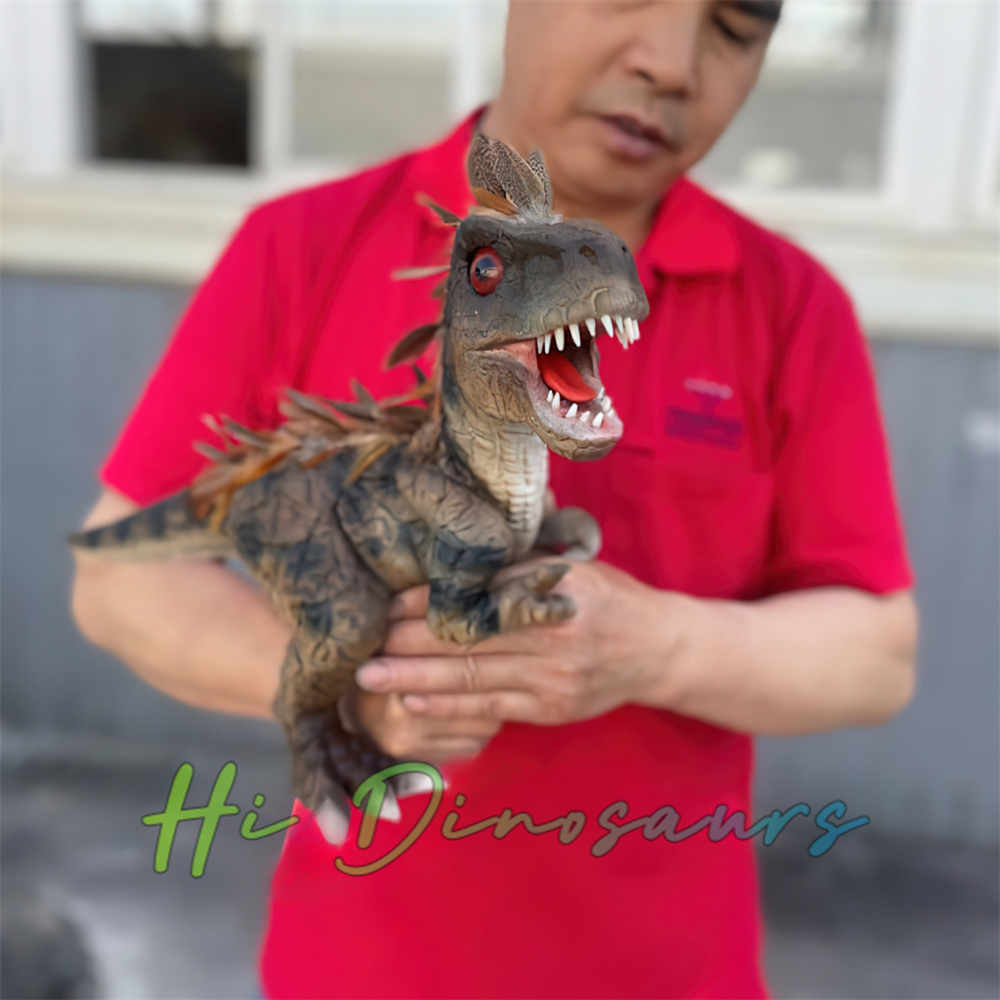 Cute Feathered Mini T-Rex Puppet | Hi Dinosaurs