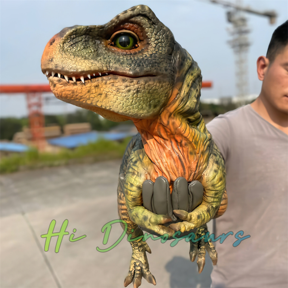 Lifelike Jurassic Park T-Rex Hand Puppet | Hi Dinosaurs