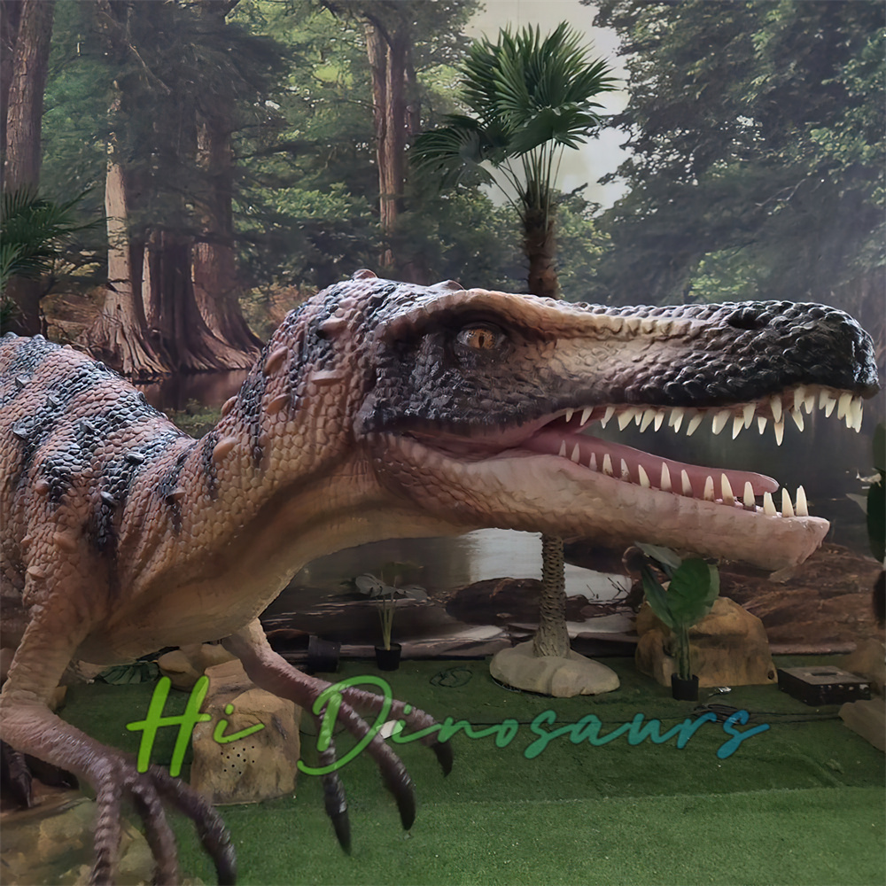 Theme Park Dinosaur Equipment Life Size Animatronic Suchomimus Models | Hi Dinosaurs