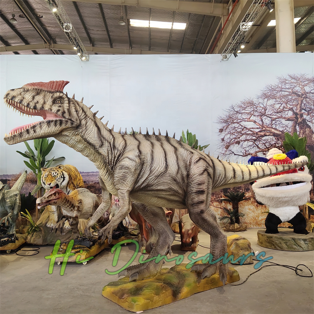 Dinosaur Park Artificial Animatronic Saurophaganax Statue For Sale | Hi ...