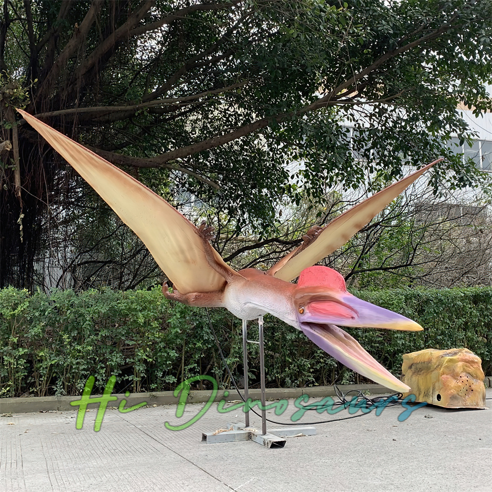 Life-Size Robotic Dinosaur Pterosaur | Hi Dinosaurs