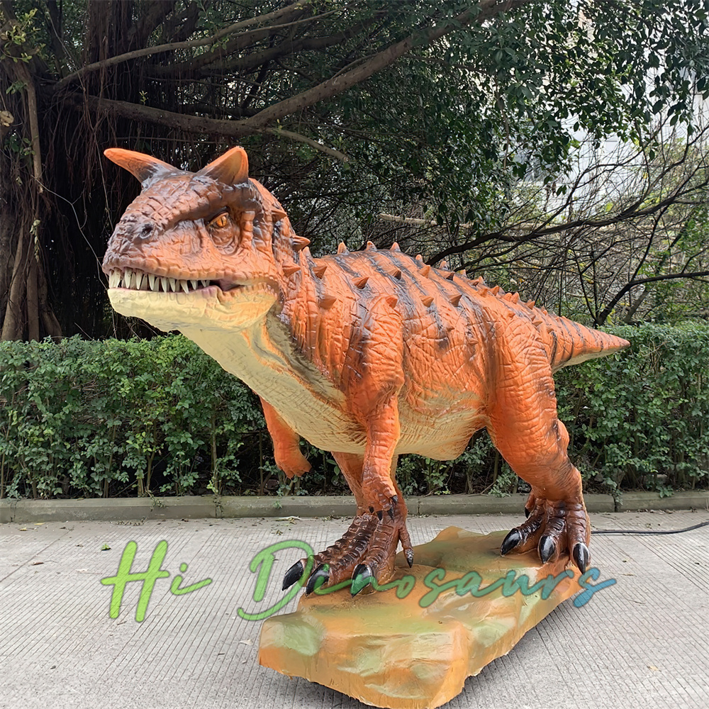 Vivid Animatronic Carnotaurus With Tiny Arms | Hi Dinosaurs