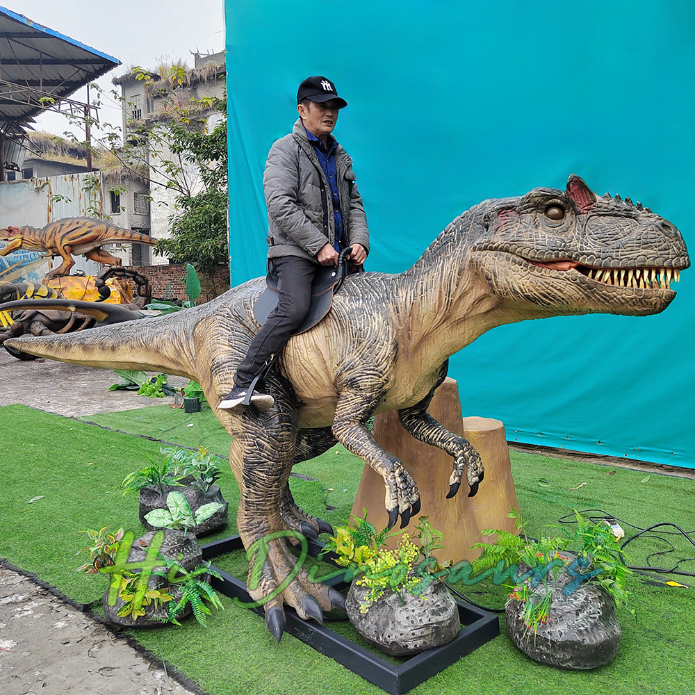 Electric Dinosaur Ride Big Allosaurus | Hi Dinosaurs