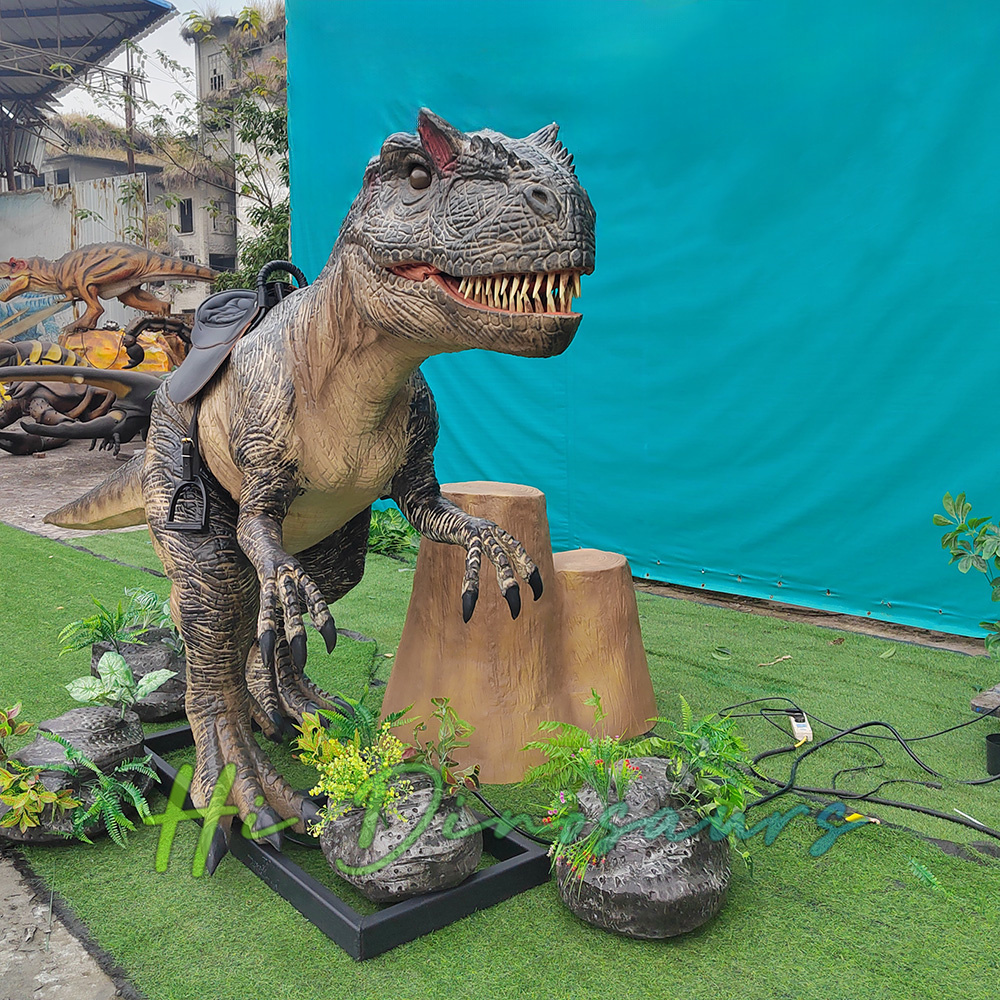 Electric Dinosaur Ride Big Allosaurus | Hi Dinosaurs