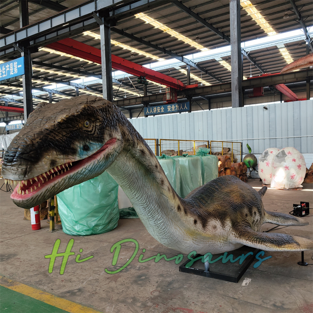 Realistic Animatronic Plesiosaur for Kids' Theme Parks | Hi Dinosaurs