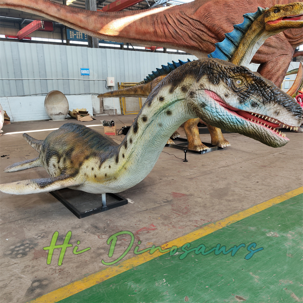 Realistic Animatronic Plesiosaur for Kids' Theme Parks | Hi Dinosaurs