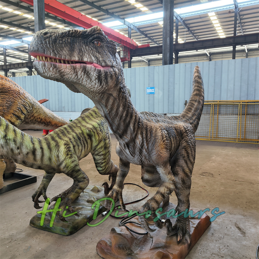 Jurassic Park Velociraptor Animatronic Model For Sale | Hi Dinosaurs