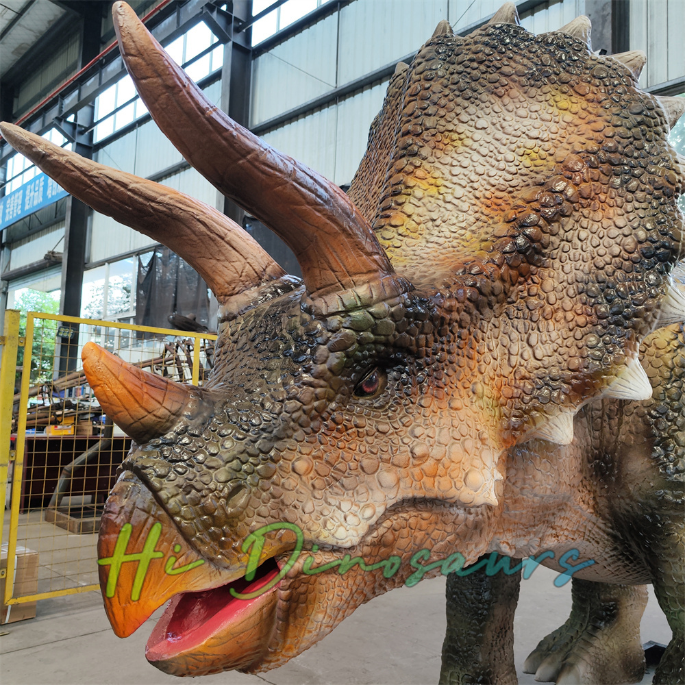 Jurassic Park Animatronics Triceratops For Sale | Hi Dinosaurs