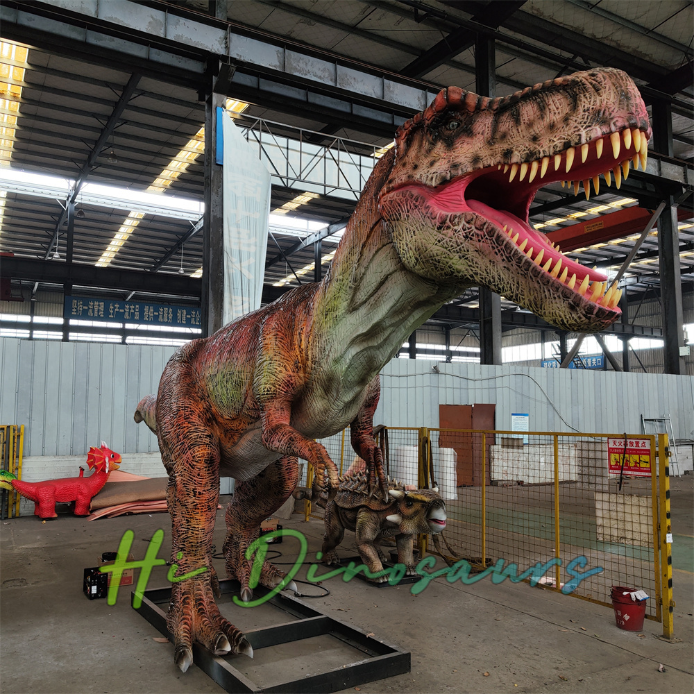 Life-Size 8M Realistic Animatronic Tyrannosaurus Rex Dinosaur Statue ...