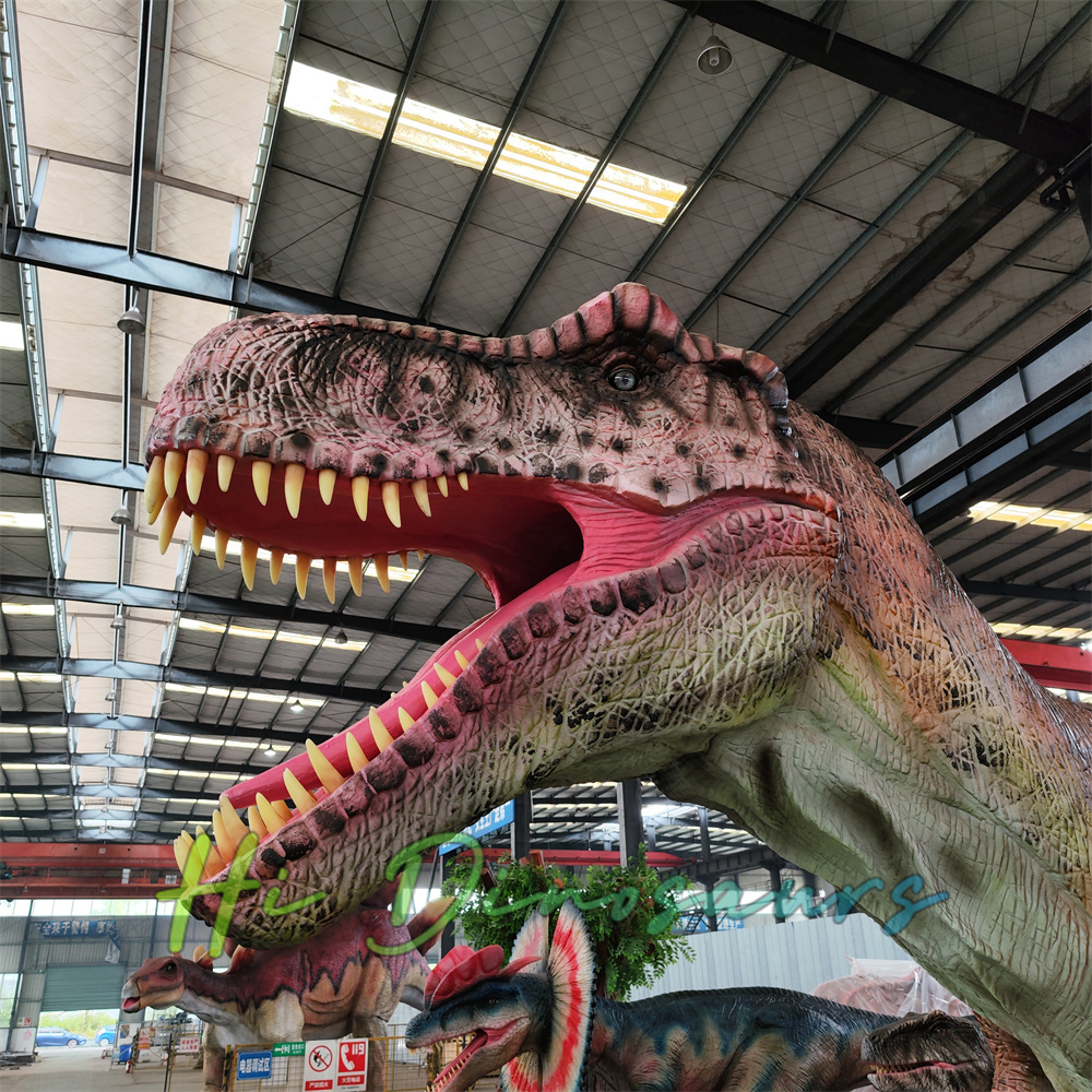 Life-Size 8M Realistic Animatronic Tyrannosaurus Rex Dinosaur Statue ...