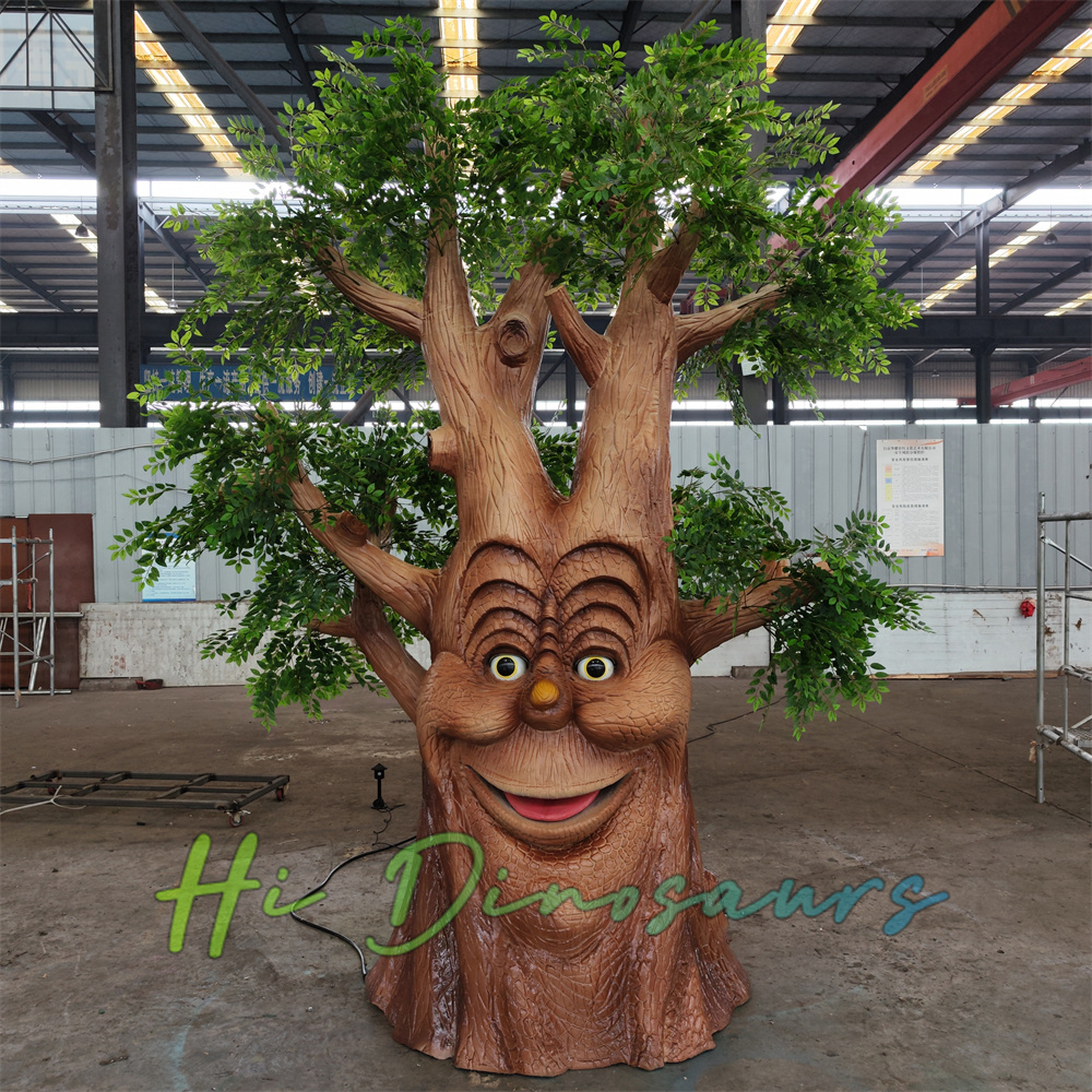 Outdoor Animatronic Talking Trees for Gardens | Hi Dinosaurs