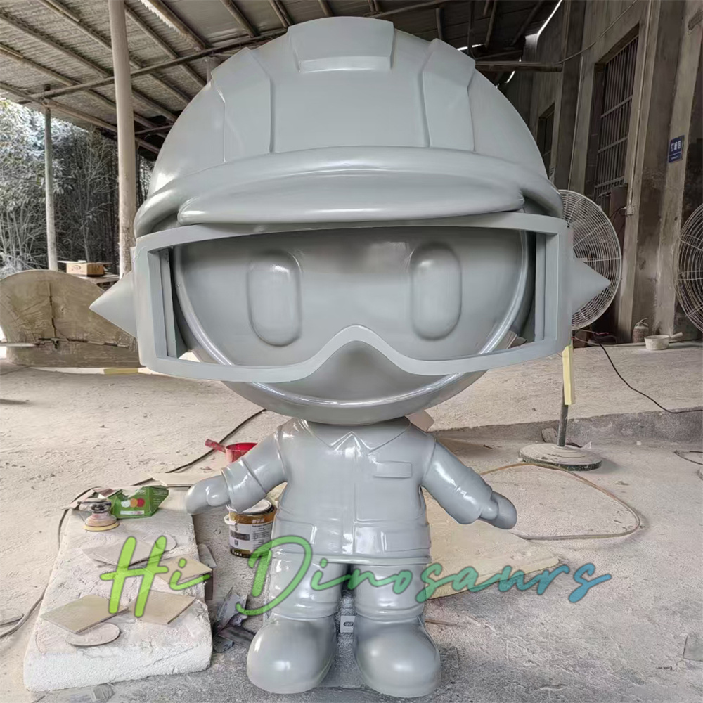 Custom Life Size IP Cartoon Character Statues | Hi Dinosaurs