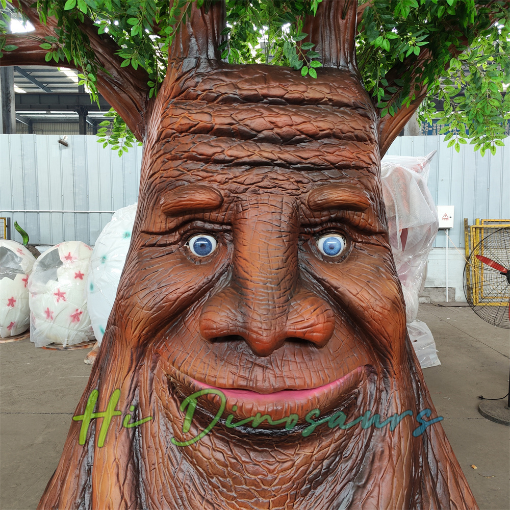 Custom Animatronic Talking Trees for Amusement Parks | Hi Dinosaurs
