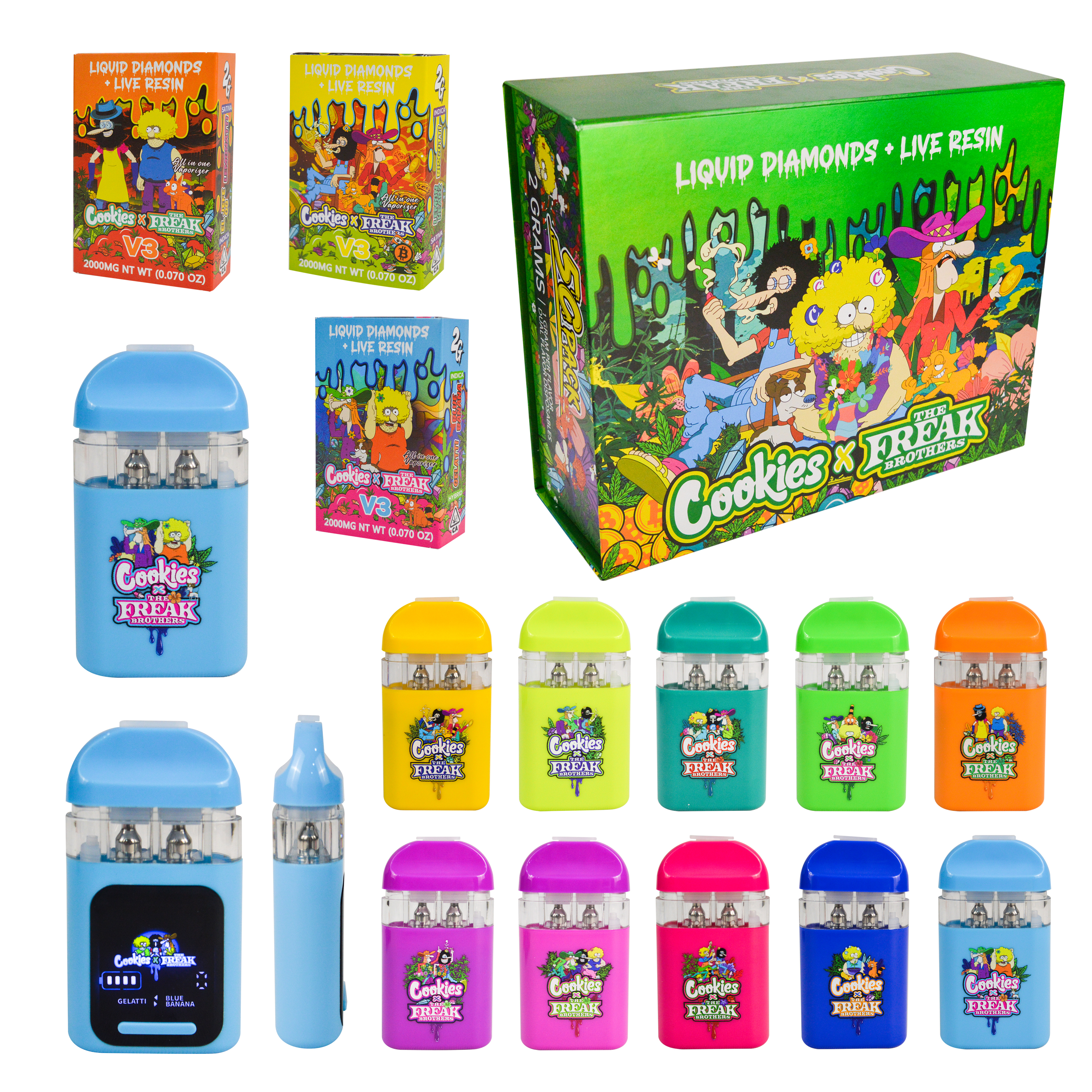 Taste the Difference with V3 Cookies x Freak Brothers Switch Dual