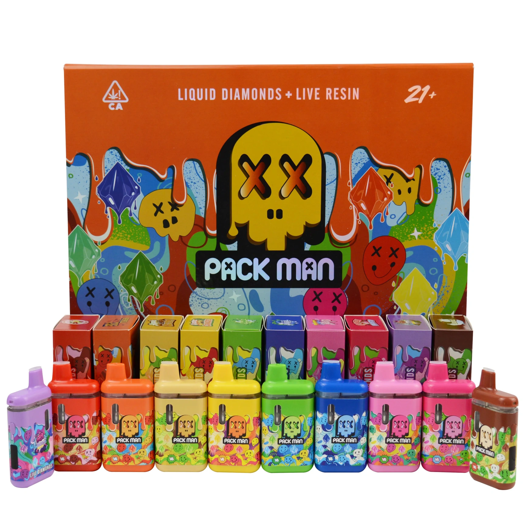 Packman V6 Disposable 2 Gram Dispo LED Screen Display USA STOCK Hot ...