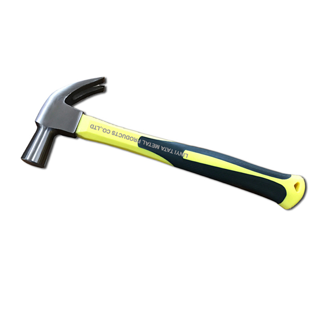 British Claw hammer with fiberglass handle