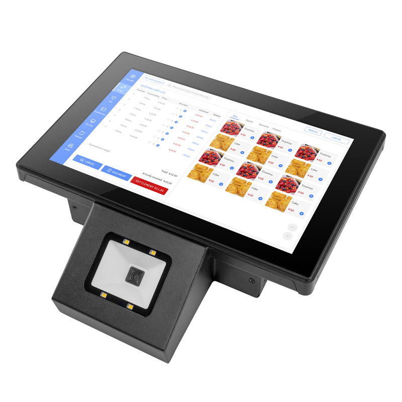 10" Cash Register Kiosk Price Checker All In one Touch Supermarket Pos ...