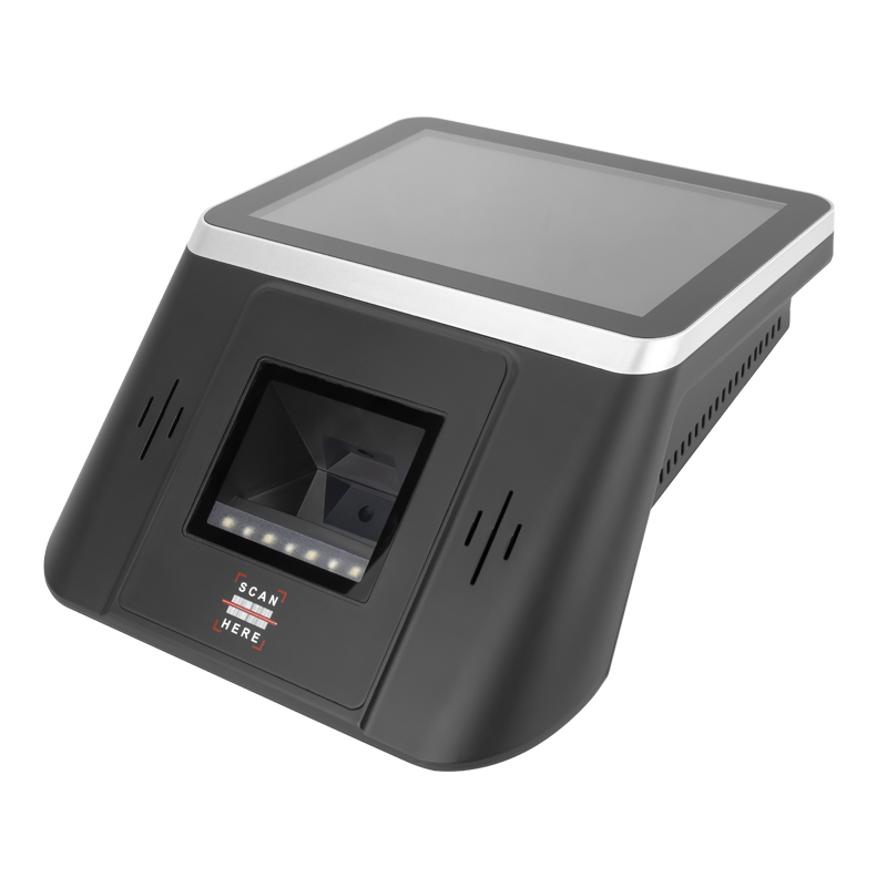 Windows10 self-service pos terminal hardware QR scan price checker