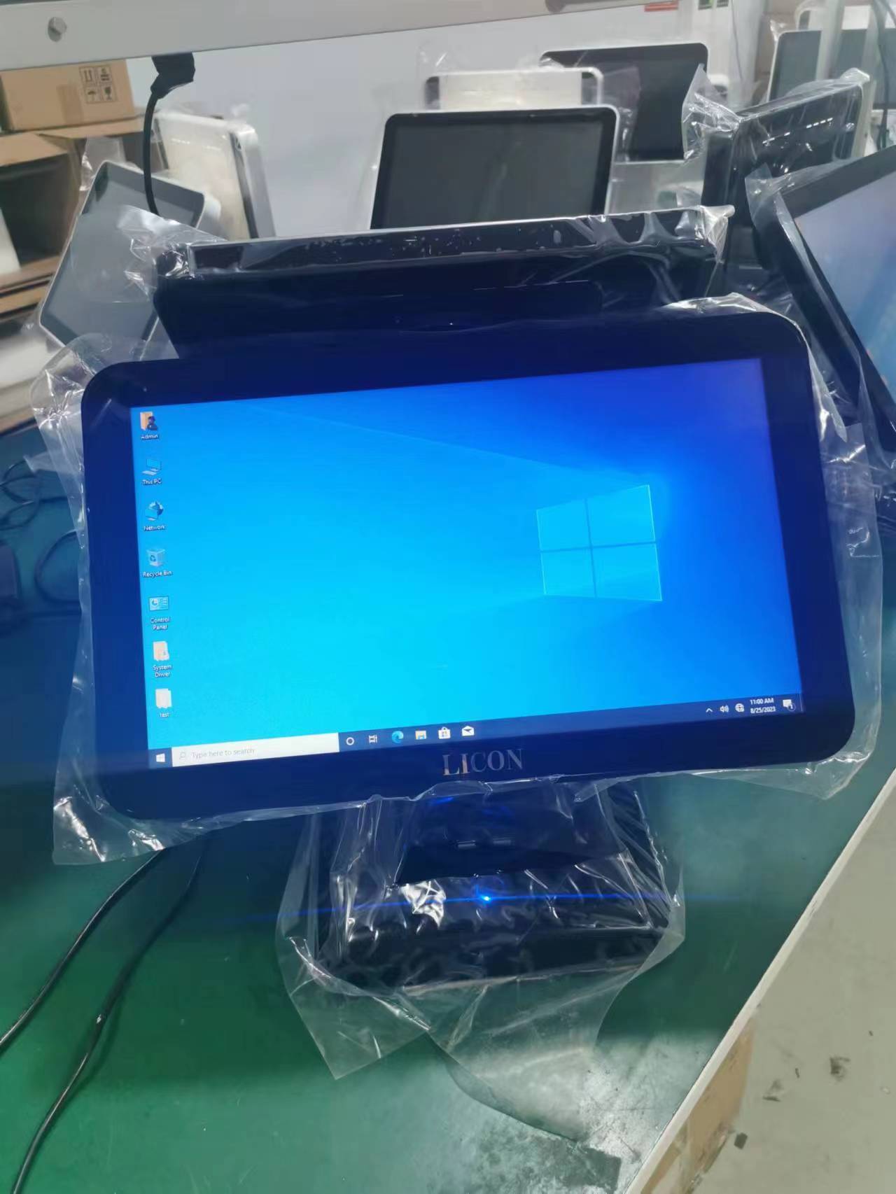 15.6 inch POS Terminal Windows Cash register Billing POS System AIO ...