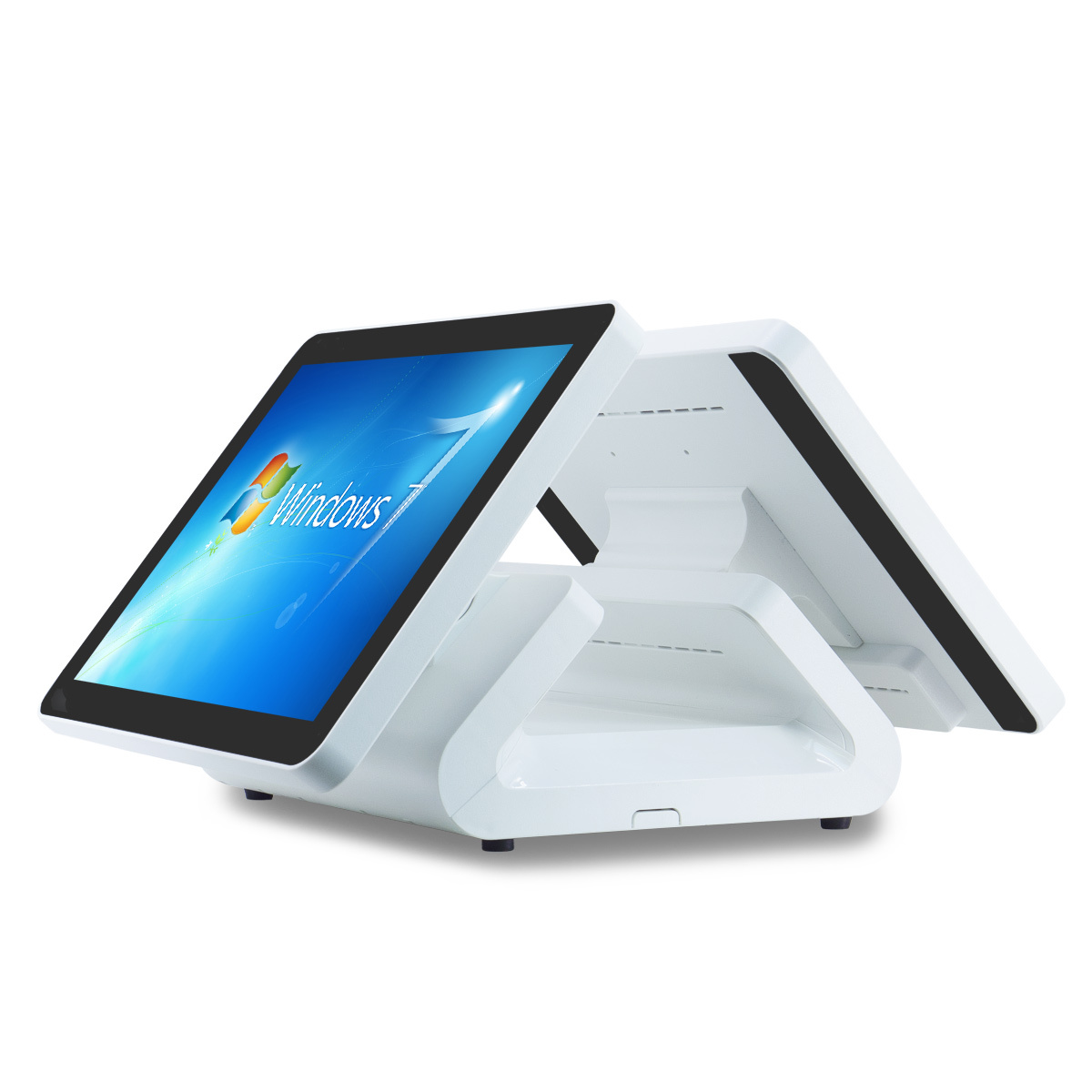 15" Dual Screen POS System cash register All in One Windows POS Machine