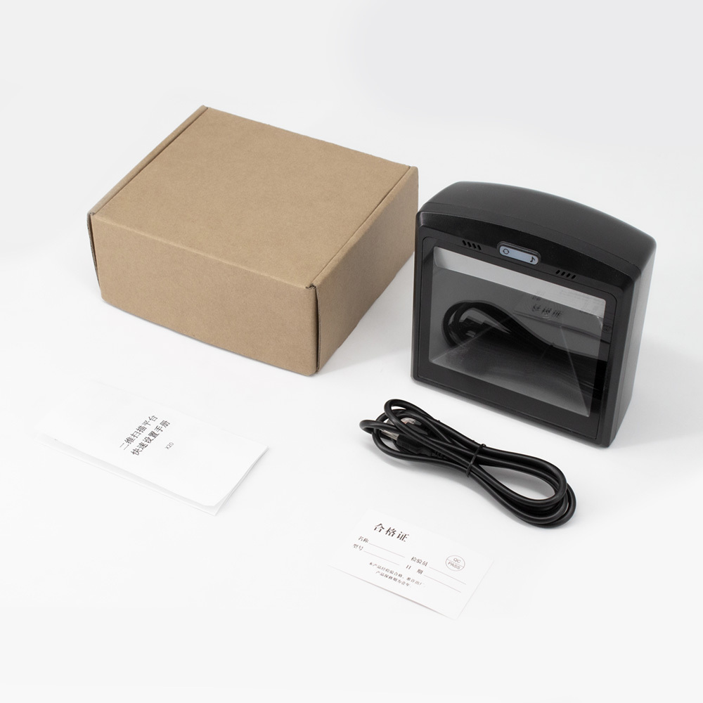 2d omnidirectional square barcode scanner desktop 2d barcode scanner ...