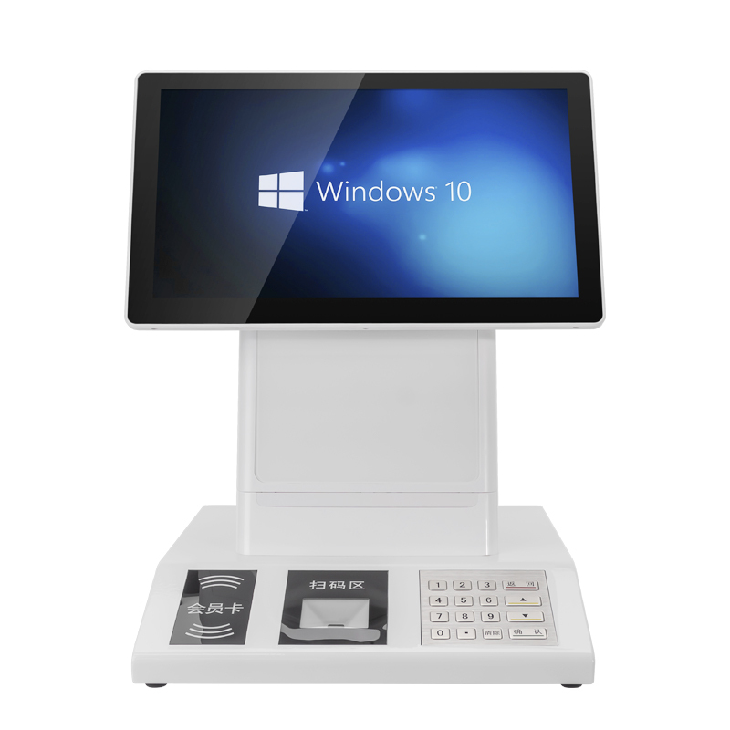 15.6 inch self service cinema / movie ticket vending machine with QR ...