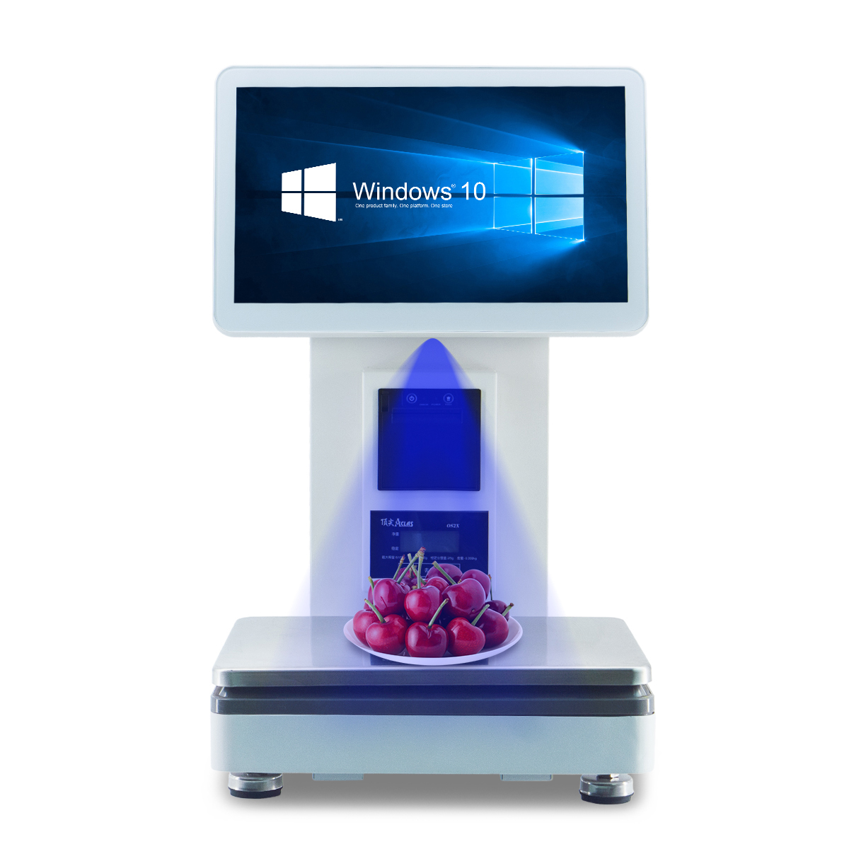 intelligent touch screen cashier scale, electronic digital weighing ...